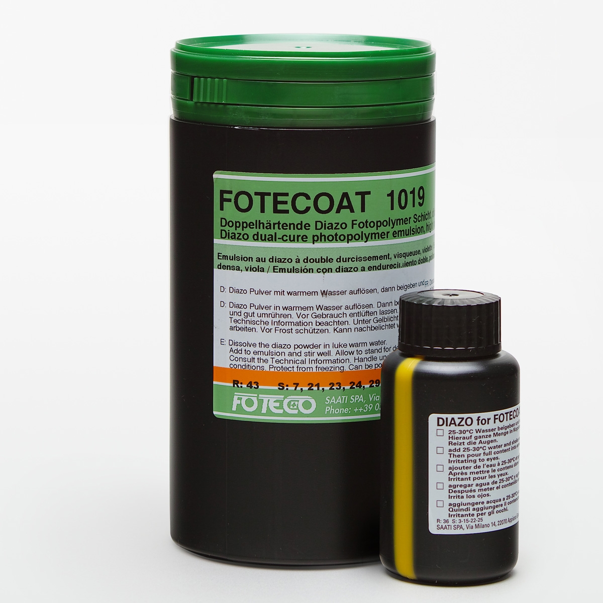 Fotecoat zweikomponentige Diazo Fotoemulsion - Siebdruckversand - Der ...